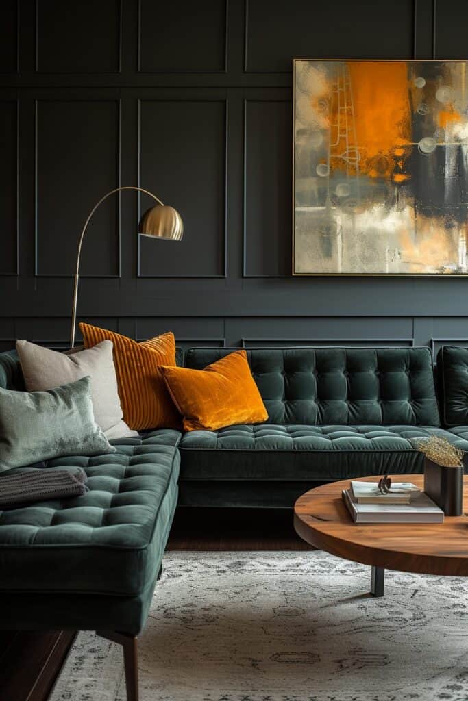 Creating a Moody Mid Century Modern Living Room: 20 Decor Tips – Green Snooze