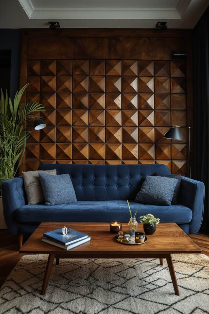 Creating a Moody Mid Century Modern Living Room: 20 Decor Tips | Green ...
