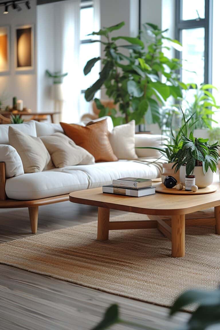 20 Tips for Designing an Organic Modern Living Room Oasis – Green Snooze
