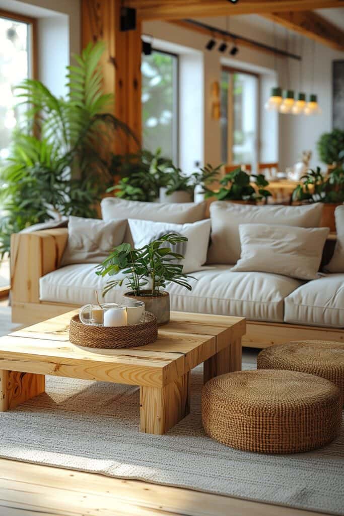 20 Tips for Designing an Organic Modern Living Room Oasis – Green Snooze