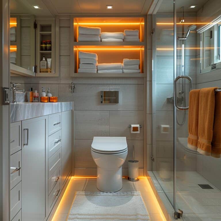 15 Small Full Bathroom Design Tips to Maximize Space – Green Snooze
