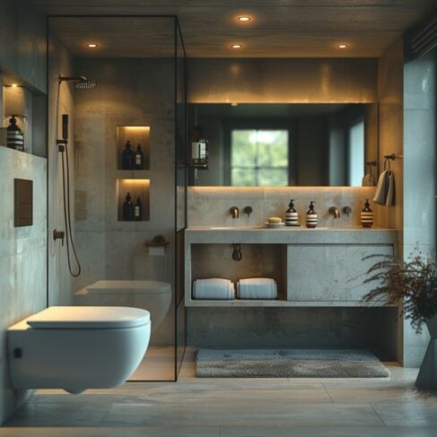 15 Small Full Bathroom Design Tips to Maximize Space – Green Snooze