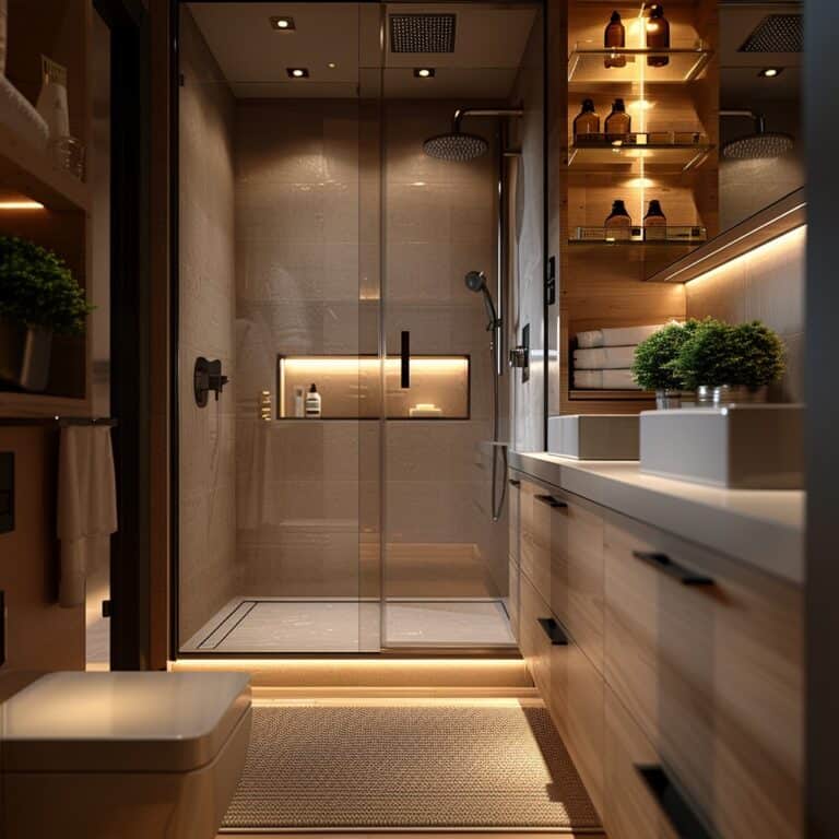 15 Small Full Bathroom Design Tips to Maximize Space – Green Snooze