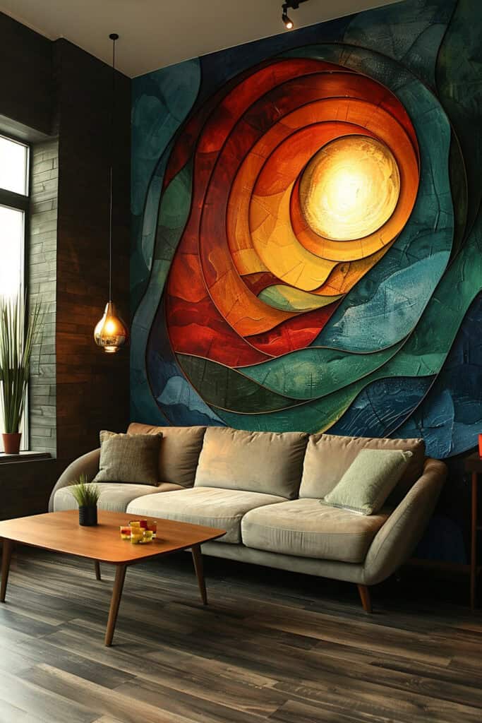 20 Inspiring Interior Wall Mural Ideas – Green Snooze