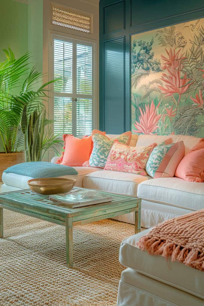 Top 20 Tropical Chic Living Room Decor Tips – Green Snooze